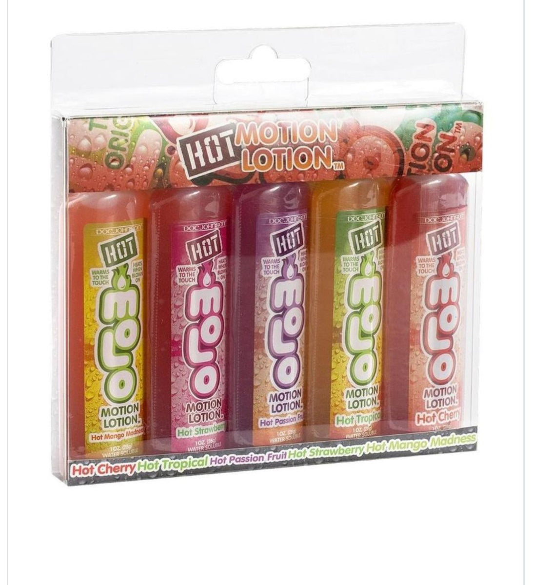 Molo Hot - Loción Hot Motion Lubricante a base de agua con sabor ...